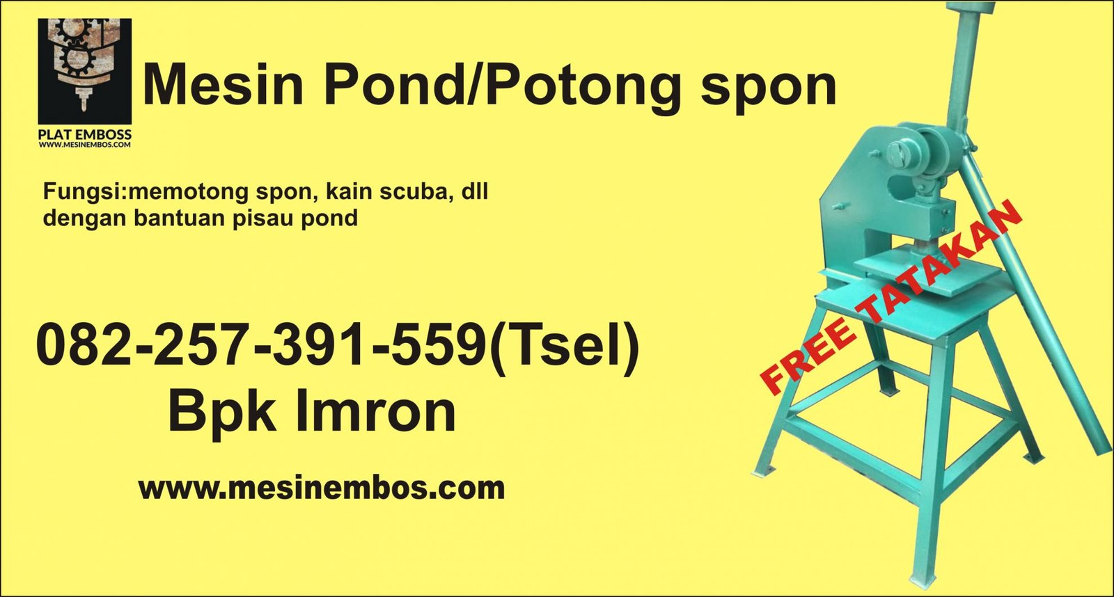 Mesin Pond Sandal | mesinembos.com | 082257391559(Tsel)